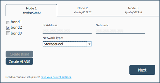 Setting up the HyperScale 1.5 Appliance with Bonded 10G Data Protection ...