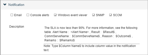 Configuring Windows Event Viewer, SNMP, and SCOM Alert Messages in the ...