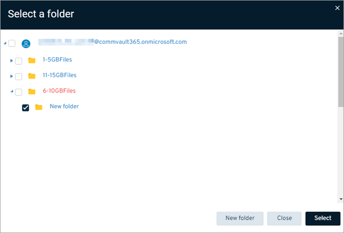 Restoring OneDrive for Business Files Out of Place
