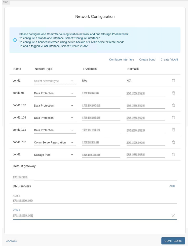 Deploying HyperScale X With Tagged VLAN and Bonding (Active-Backup or LACP)