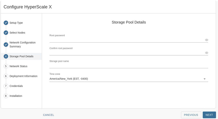 Deploying HyperScale X With Tagged VLAN and Management Network